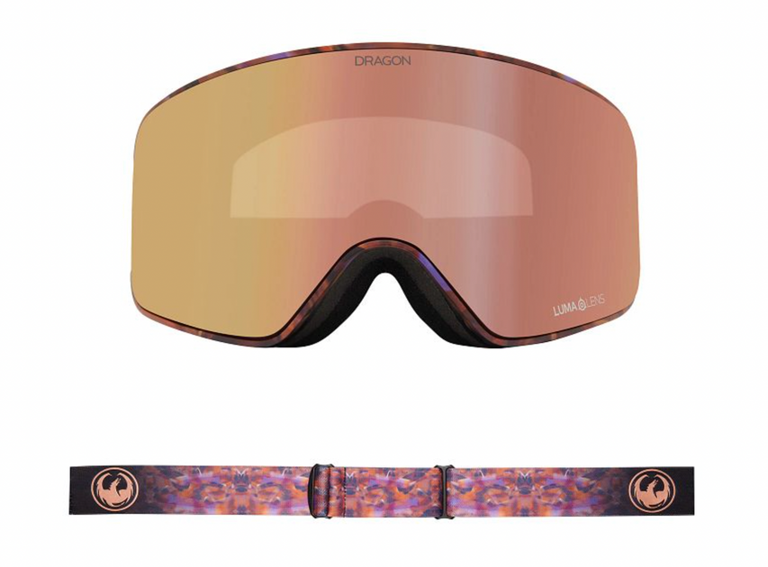Dragon NFX2 Goggle Amethyst w/ Lumalens Rose Gold Ion – First Tracks Boardstore