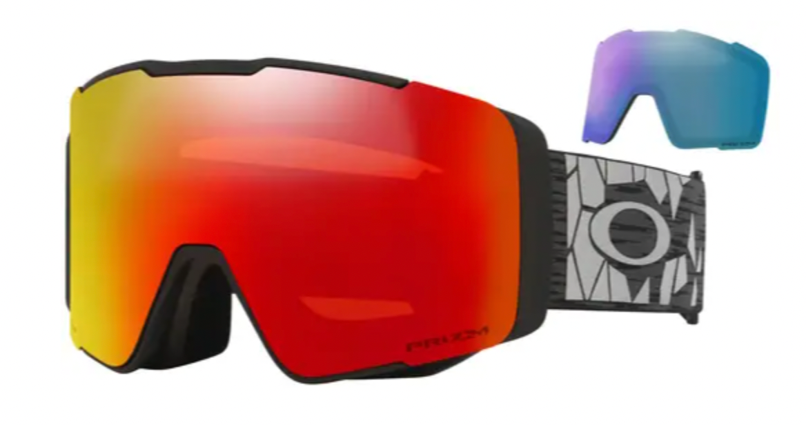 Oakley Line Miner Pro Goggle Asian Fit L - Black Reinforce w/ Prizm To ...