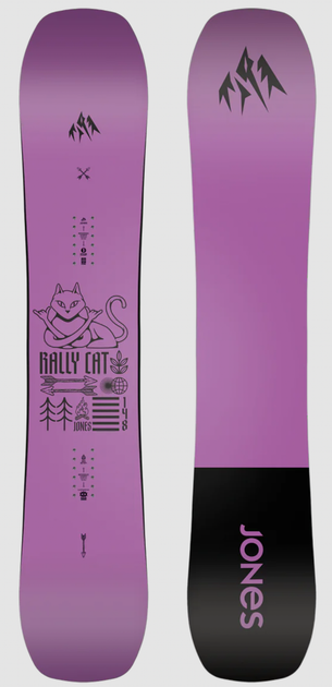 Jones Rally Cat Womens Snowboard 2025 – First Tracks Boardstore